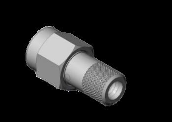 China 50 Ohm Stainless Steel Straight SMA Male / Plug To SMP Limited Detent Male/plug Adapters Frequency Up To 18 GHz for sale