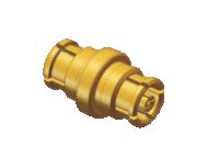 China 50 Ohm Straight SMP Female to SMP Female SMP Jack to SMP Jack Adapters Bullet Up To 40 GHz with Air Dielectric for sale