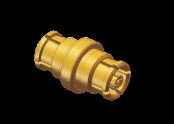 China 50 Ohm Straight SMP Female to SMP Female SMP Jack to SMP Jack Adapters Bullet Up To 40 GHz with Air Dielectric for sale
