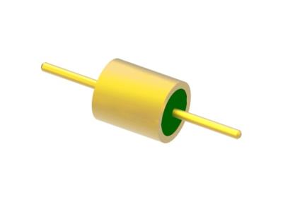 China 1 Pin Hermetic 50 Ohm Glass To Metal Seal Connectors RF Feedthrough For Custom Packages for sale