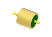China Single Pin RF 50Ohm Glass To Metal Seal Connectors Hermetic M2018-3 for sale