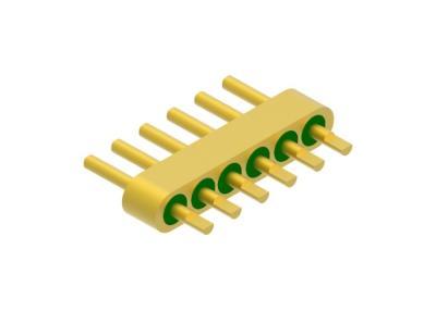 China Flattened Hermetic Glass To Metal Seal Connectors Multi-pin Headers MC-257-JH for sale