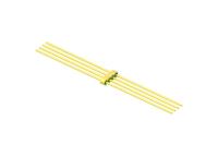 China 4 Pin Diameter 0.5mm Pin Length 41.2mm Hermetic Multi Pin Header Glass to Metal Seals for MC-1943 for sale