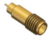 China SSMA Female Bulkhead RF Connector 18GHz 50Ω Kovar Alloy for sale