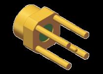 China 50Ω SMPM Male RF Connector 0.3MHz-40GHz 170V for PCB for sale