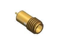 China Hermetically Sealed 50Ω Copper Alloy Bulkhead Female Mini SMA Jack SSMA RF Connector for Harsh Environments for sale