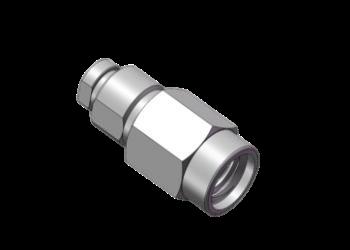 China 50Ω Reverse Polarity SSMA Female Mini SMA Jack Straight Right Angle RF Coaxial CXN3506 Flexible Cable Connector 18GHz for sale
