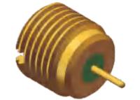 China Hermetically Sealed SMP Male Limited Detent Bulkhead RF Plug Connector for sale