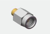 China Stainless Steel SSMA Male Mini SMA Plug RF Coaxial Cable Connector 18GHz 50Ω Mating for .086 Cable for sale