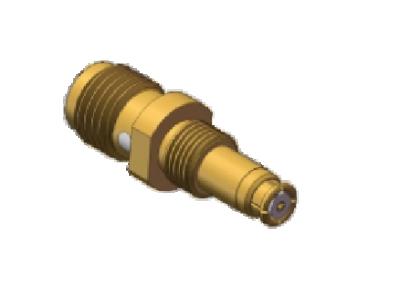 China Straight SMA Jack to SMP Jack Adapter Frequency Range 0.3MHz to 18GHz Using Microwave Component for sale