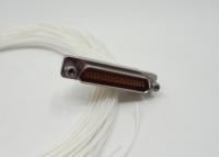 China J30J Series Connector Rectangular 37contacts Female Socket with Wire Length 300mm for Radar System for sale