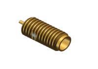 China 50ohm SSMA RF Connector Mini SMA Female Jack 18GHz for Bulkhead Mount with Screw 10-36UNS-2 for sale