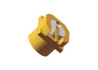 China SMP Straight PCB Limited Detent Smooth Bore Jack Female Surface Mount 18GHz 50 Ohm for sale