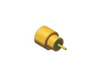 China Kovar Alloy Gold Plated Mini SMP SMPM RF Connector Full Detent Male 40GHz 50 Ohm with Glass Sintering for PCB Soldering for sale