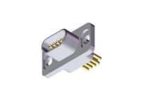 China Micro Rectangle MDM D Sub 9 Pins Connector Hermetic Sockets for sale