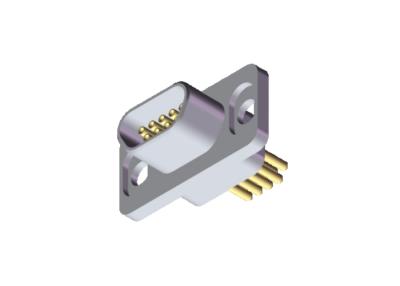 China Micro Rectangle MDM D Sub 9 Pins Connector Hermetic Sockets for sale