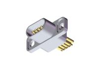 China Micro Rectangle MDM D Sub 9 Pins Connector Hermetic Sockets for sale