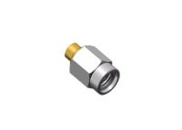 China 50Ω Stainless Steel 18GHz SSMA Male Mini SMA RF Coaxial Connector Cable Mating for .086 Cable, RG405 for sale
