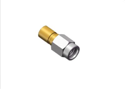 China 50Ω 18GHz Mini SMA Male SSMA RF Coaxial Connector Cable Mating for RG403 for sale