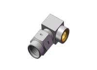 China 50Ω 18GHz Mini SMA Male SSMA Right Angle RF Coaxial Connector Cable Mating for RG403 for sale