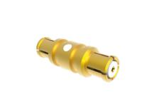 China 50Ω 18GHz SMP Jack to Jack Adapter Aerospace RF Connectors with Low Insertion Loss for sale