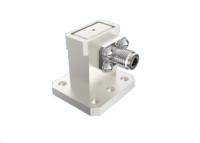 China 50Ω 15GHz~22GHz WR 51/BJ180 Waveguide to 2.92mm Adapter Ku/K Band Right Angle Structure Aerospace RF Connectors with Low VSWR & Low Insertion Loss for sale
