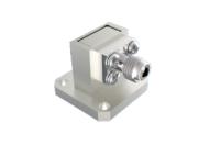 China WR 42 Waveguide to 2.92mm K Type Adapter 18GHz~26.5GHz Right Angle Aerospace RF Connectors Using for K Band for sale