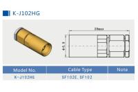 China High Performance K2.92 Series Male Stainless Steel RF Coaxial Connector Plug for sale