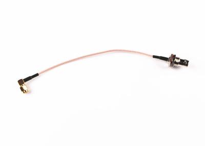 China Soft Right Angle RF Cable Assemblies High Performance And Compatibility for sale