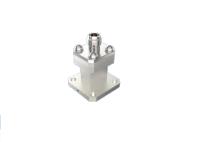 China WR28 BJ320 End Launch Waveguide to 2.92mm K Type Coaxial Adapter 26.4GHz-38GHz Ka Band Aerospace Grade RF Waveguide Coax Transition Connector for sale