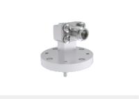 China WR22 BJ400 Right Angle Waveguide to 2.4mm Coaxial Adapter 4 Holes Round Flange Mount 23.9GHz-50.1GHz Ka Band Aerospace Waveguide Components for sale