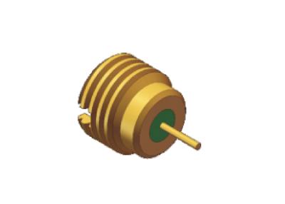 China 50Ω Hermetic glass dielectric SMPM Male Full Detent Bulkhead RF Coaxial Connector up to 40GHz for sale