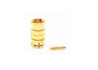 China 50Ohm Straight Solder SMP RF Connector Female Micro Coaxial Connector for sale