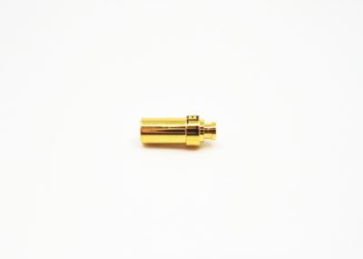 China Male Straight SMPM RF Connector DC - 50GHz Frequency Range Cable Connector for sale