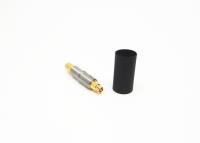 China Mini Straight SMPM RF Connector With Heat Shrink Tubing Female Socket for sale