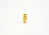 China Brass Female Straight SMPM RF Connector DC - 50GHz Frequency Range SSMP-KB1 for sale