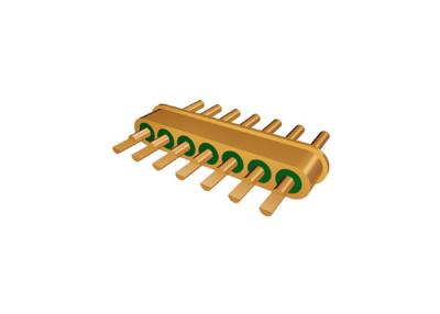 China 7 Pins Kovar 4j29 Hermetic Glass To Metal Seal Connectors Multi-pin Headers JMC-268 for sale
