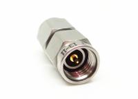 China Stainless Steel 3.5mm to 2.4mm Type Male to Male (MMW)Millimeter Wave Adaptor for sale