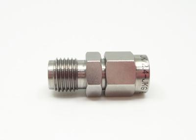 China Straight 2.92mm(K) Male to 2.4mm Female Millimeter Wave MMW Adapter Connector for sale