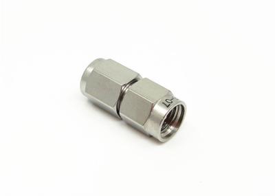 China Nickel Plated Straight 2.92mm(K) Male to 2.4mm Male Straight Millimeter Wave MMW Adapter for sale