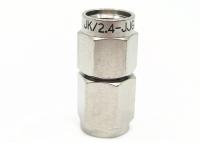 China Nickel Plated Straight 2.92mm(K) Male to 2.4mm Male Straight Millimeter Wave MMW Adapter for sale