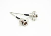 China BMA Female 2 Holes Flange Mount RF Cable Assemblies for Cable .086 for sale
