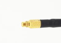China 50ohm RF Cable Assemblies RPSMA Male to MMCX Male Connector with 2# Semi-rigid/Semi-flexibleCable for sale