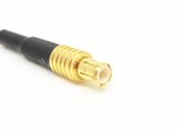 China RG316/U RF Cable Assemblies N Type Female to MCX Male RF Coaxial Connector for sale