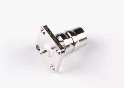 China Male Plug SMB with Four Hole Flange PCB Mount RG174 Straight RF Coaxial Connector for sale