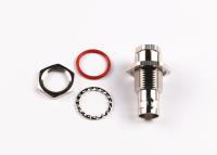 China 50 Ohm Female Socket BNC Cable Connector , BNC Crimp Connector Straight Type for sale