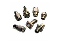 China 50Ohm Straight Crimp TNC RF Connector Threaded Waterproof Units 50Ω Impedance for sale