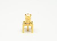 China 500 Cycles MCX Male Connector Soldering Crimp Connectors Easy to Use for sale