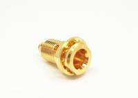 China Female Socket Bulkhead MCX RF Connector Panel Mount Coaxial Connectors for sale