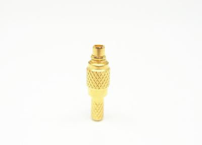 China Male Plug Staight Crimp MMCX RF Connector 500 Cycles Durability MMCX-J3 for sale